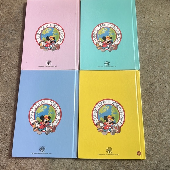 Disney | Toys | Disneys Small World Library Kids Book Set | Poshmark